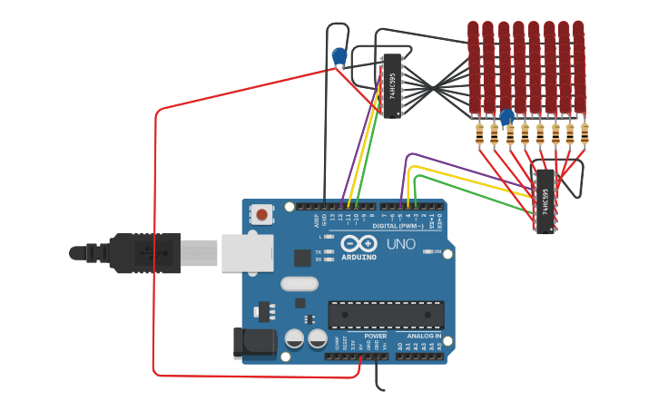 Circuit design smiley face | Tinkercad