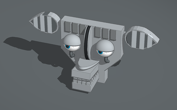 3D design Animatronic Endo Head - Tinkercad
