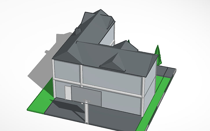 3D design House Plan | Tinkercad