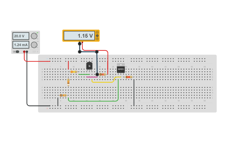 Circuit design punto 5 | Tinkercad