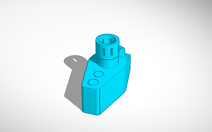 3D design Worker Kriss Vector Blue | Tinkercad