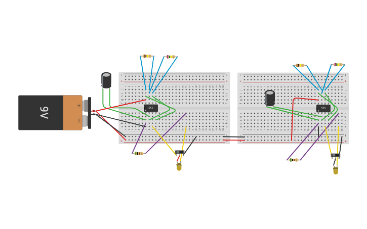 Circuit design Bicycle Turn Signal Indicator 201337z - Tinkercad