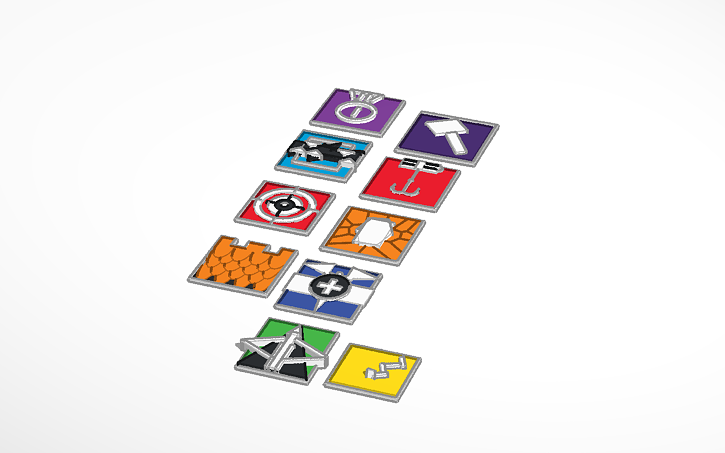 3D design rainbow six siege operators - Tinkercad