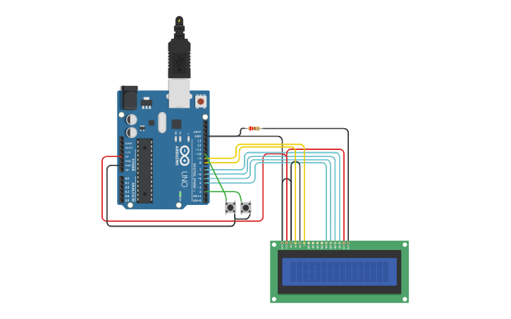 Circuit design Practica - Tinkercad