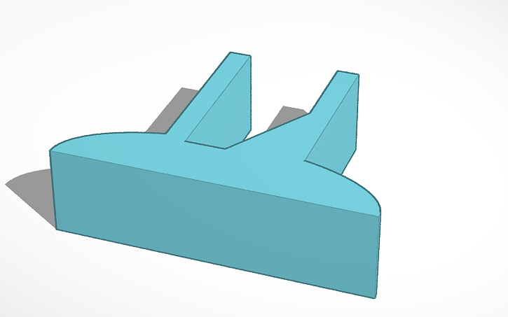 3D design Y460 Vertical Stand - Tinkercad