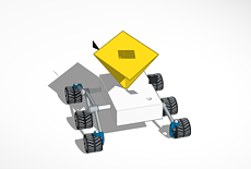 3D design MARS Rover | Tinkercad