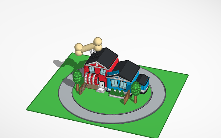 3D design adopt me nursery- outside - Tinkercad