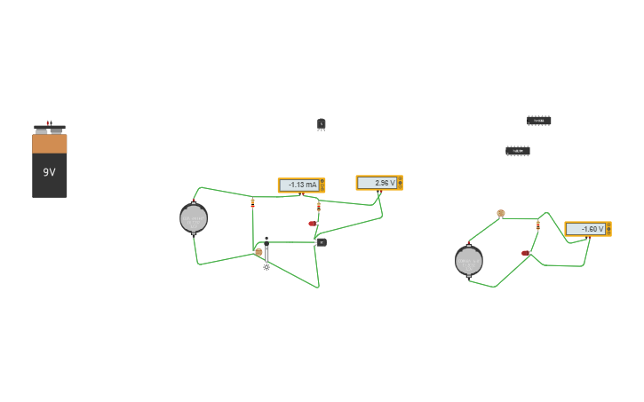 Circuit design Analog to digital converter - Tinkercad