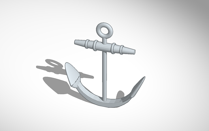 3D design Anchor - Tinkercad