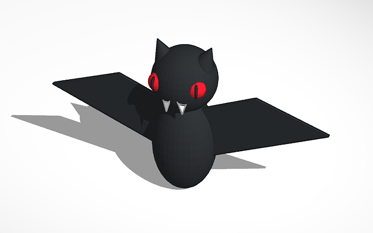 3D design Bat - Tinkercad