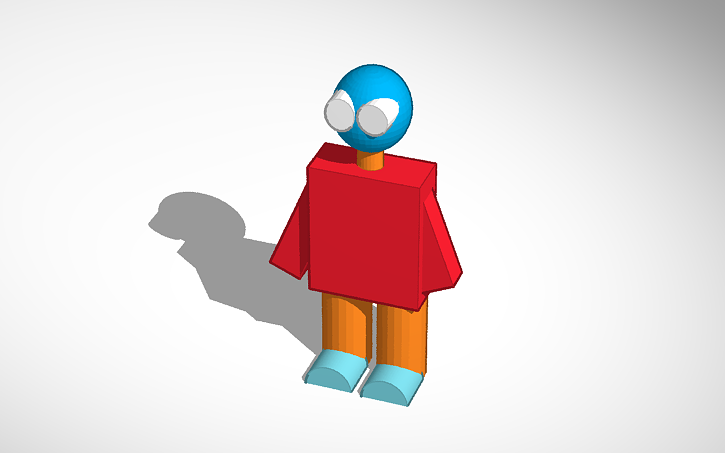 3D design Human - Tinkercad