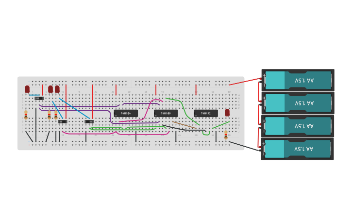 Circuit design Example-1 | Tinkercad