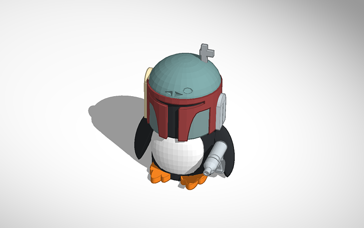 3D design Boba Fett as Peter Penguin | Tinkercad