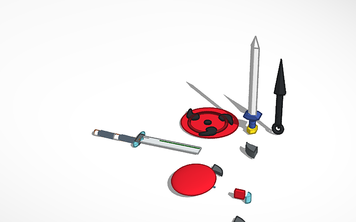 3D design Copy of Swords/Weapons - Tinkercad