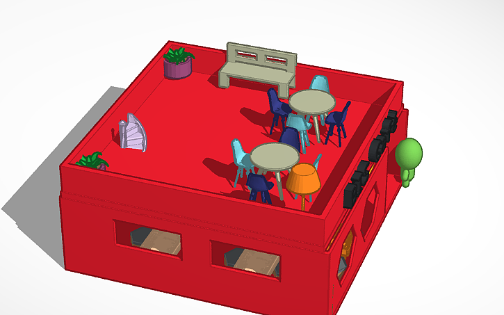 3D design Ms Maria's Ramen Cafe Y6 | Tinkercad