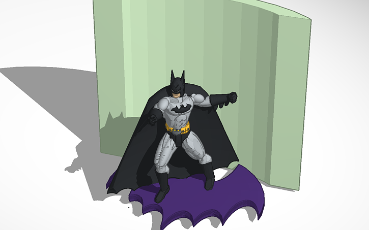 3D design BatMan (Finished) | Tinkercad