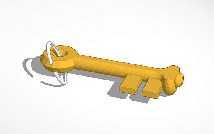 3D design cool key chain COLLECT THEM ALL - Tinkercad