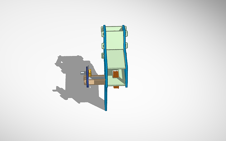 3D design Ballistic Launcher - Tinkercad
