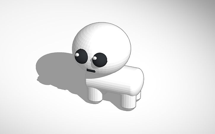 3D design tism creature - Tinkercad