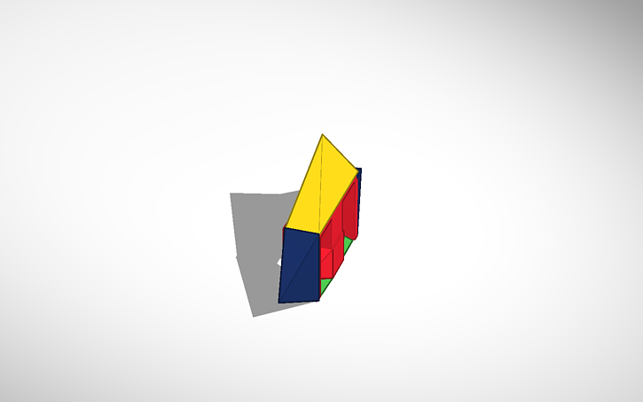 3D design trapecio - Tinkercad