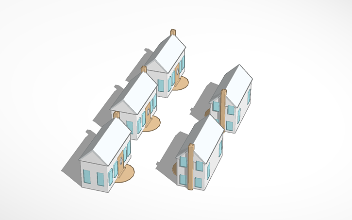3D design Houses | Tinkercad