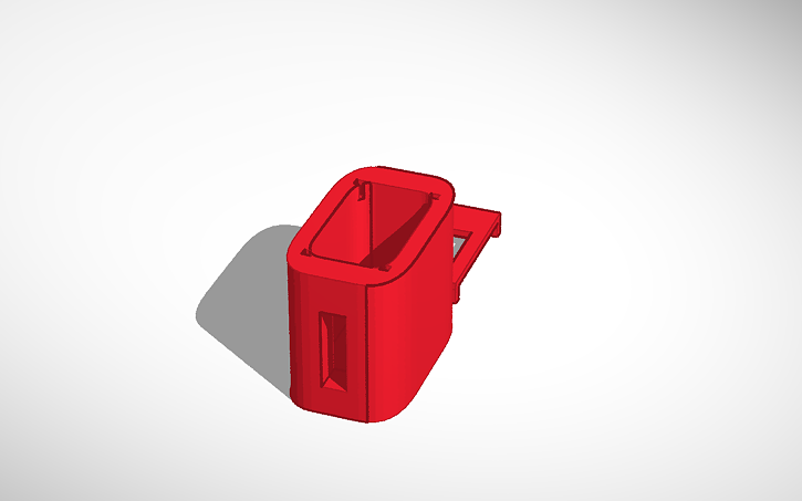 3D design Motor Case - Tinkercad
