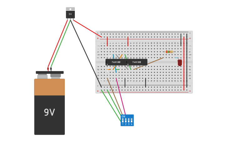 Circuit Design Nand As Ex Nor Tinkercad
