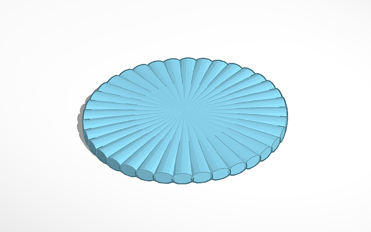 3D design Coaster | Tinkercad
