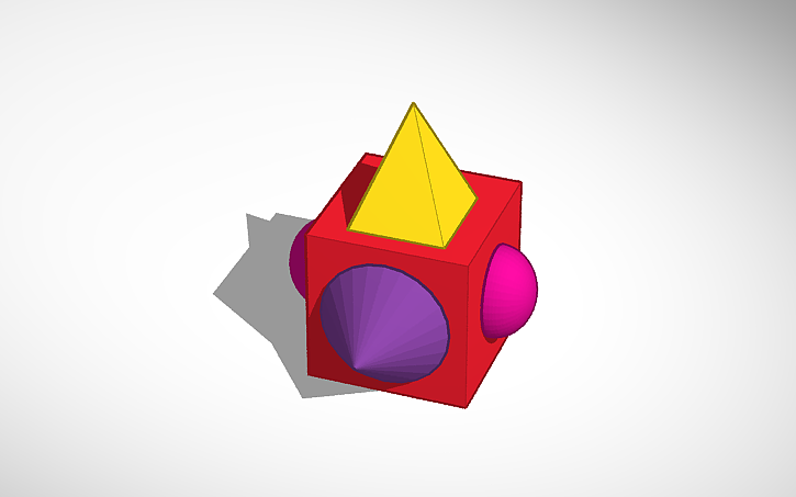 3D design Composite Object Project - Tinkercad