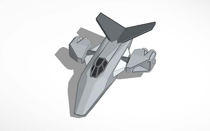 3D design Jet Aircraft 3 | Tinkercad