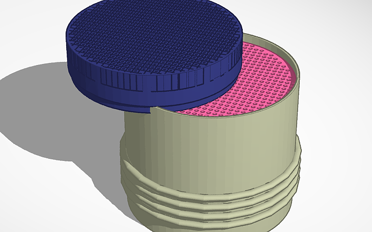 3D design RBMK - Tinkercad