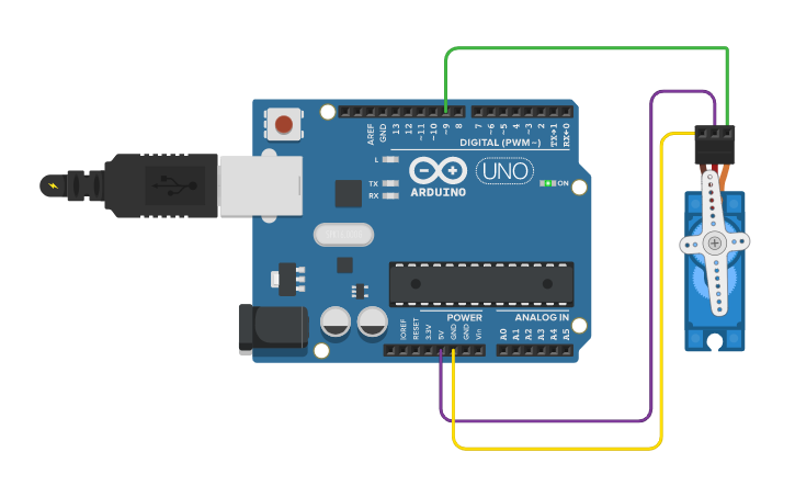Circuit design hind's check point 2 code 1 | Tinkercad