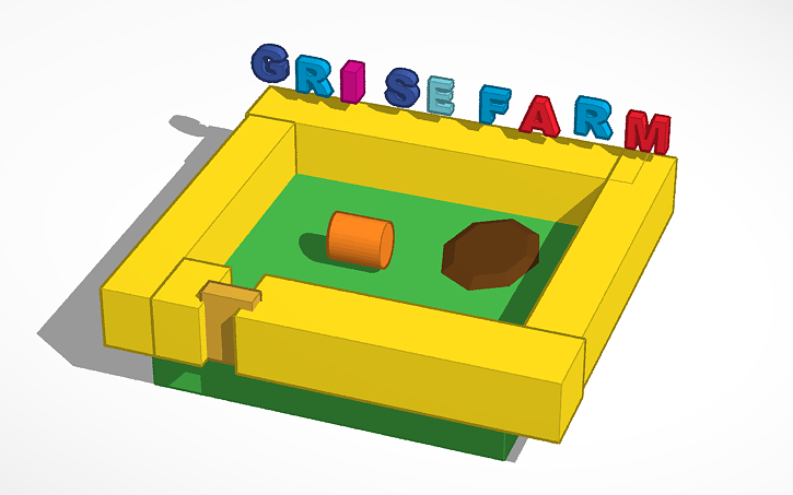 3D design Grise Farm :) | Tinkercad