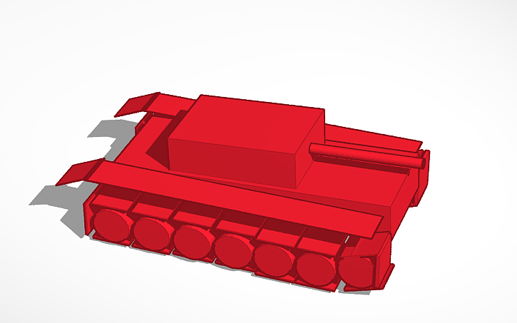 3D design Evan M1a2 Abrams | Tinkercad