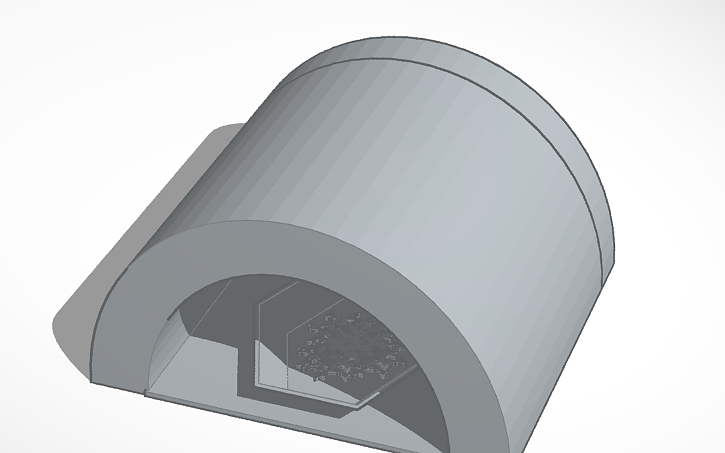 3D design Eclipz leopard gecko hide - Tinkercad