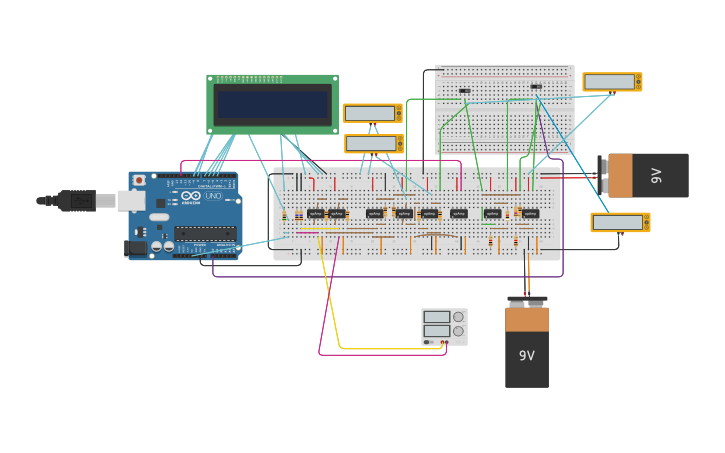 Circuit Design Dc Voltmeter Tinkercad