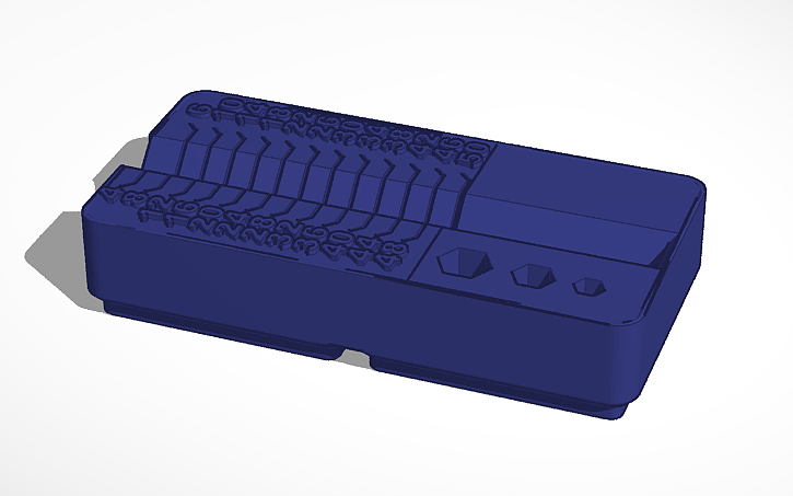 3D design Gridfinity Bolt Sorter v1 - Tinkercad