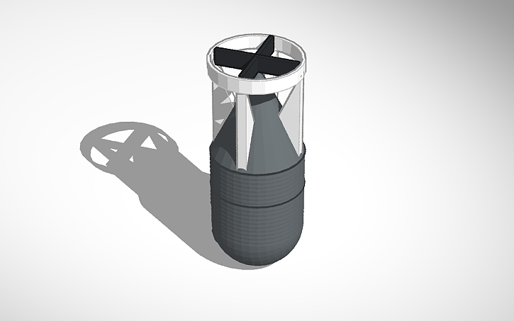 3D design nuke - Tinkercad