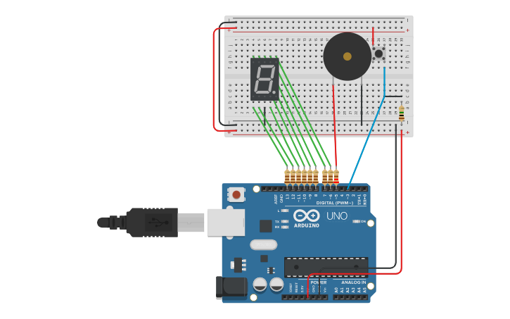 Circuit Design Marcha 0 Tinkercad