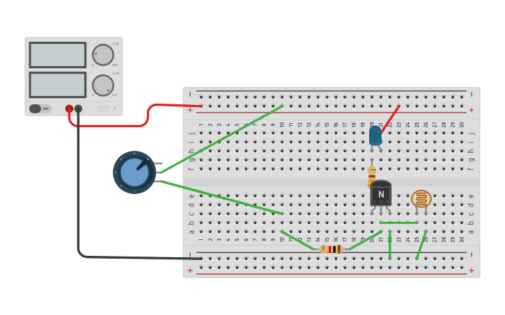 Circuit design Circuito 6 | Tinkercad