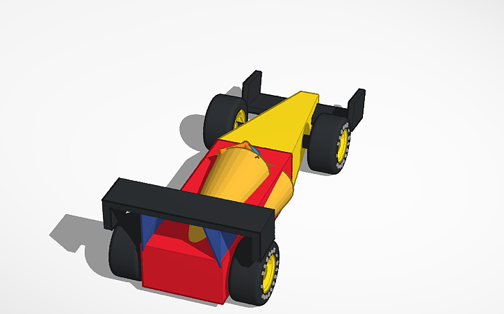 3D design f1 race car - dam | Tinkercad