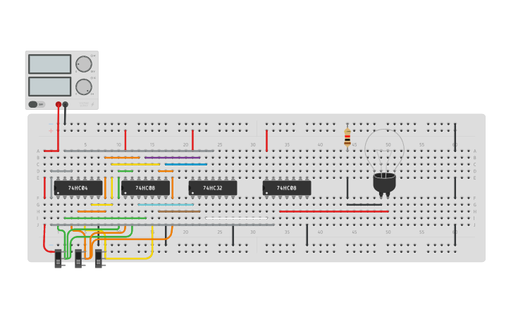 Circuit design ATIVIDADE DE OAC | Tinkercad