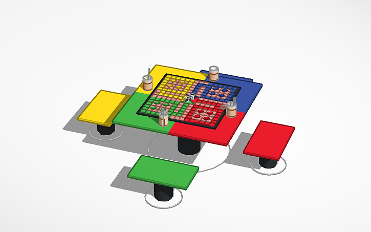 3D design Family Board Game - Tinkercad