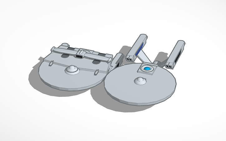 3D design USS RELIANT and USS ENTERPRIES refit | Tinkercad