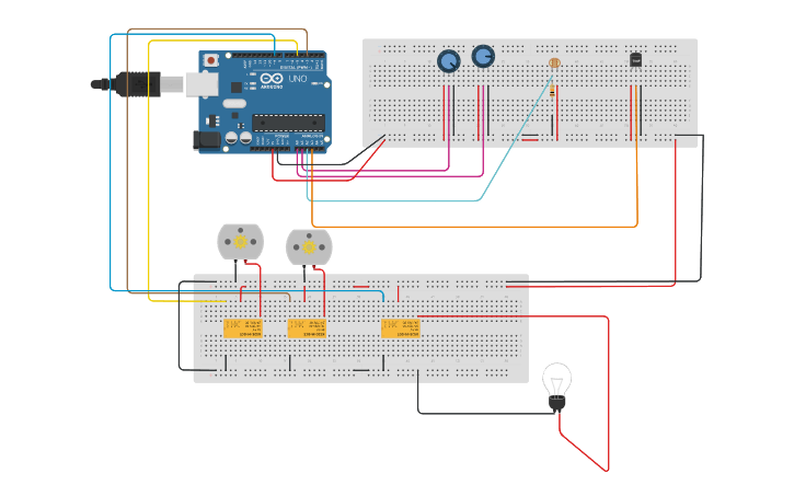 Circuit design Estufa | Tinkercad