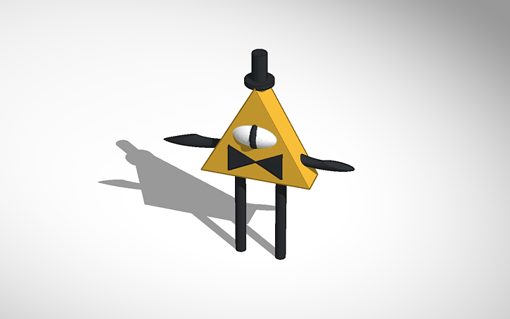 3D design BILL CIPHER | Tinkercad
