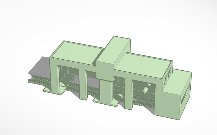 3D design Roundhouse 3a(H0) | Tinkercad