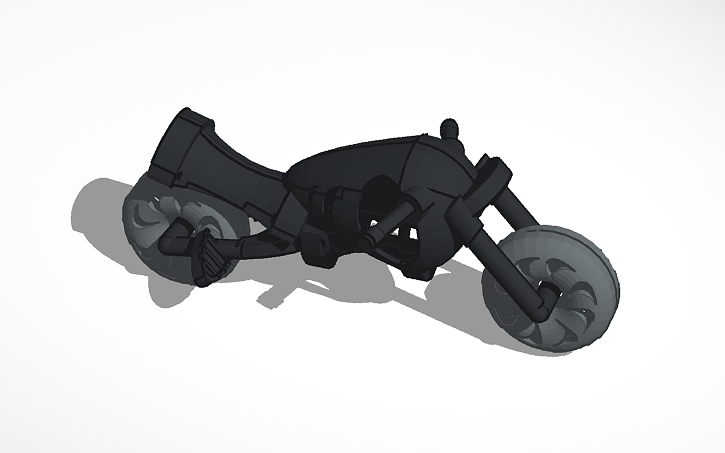 3D design Motorcycle - Tinkercad
