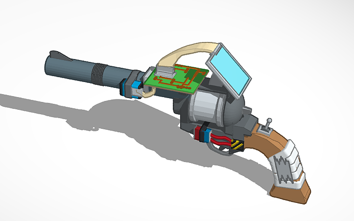 3D design gmod prop gun - Tinkercad