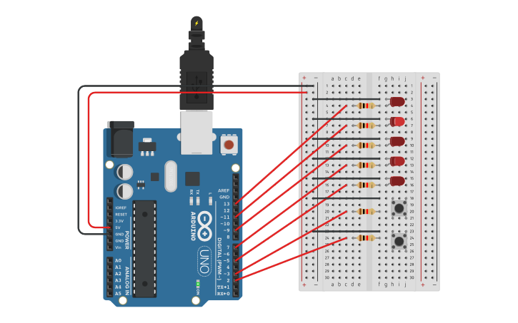 Circuit design SESSION 7 INTEGRATIVE CHALLENGE | Tinkercad